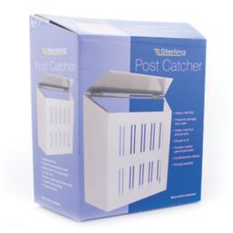 Burg-Wachter Post Catcher Silver Powder-Coated - Screwfix