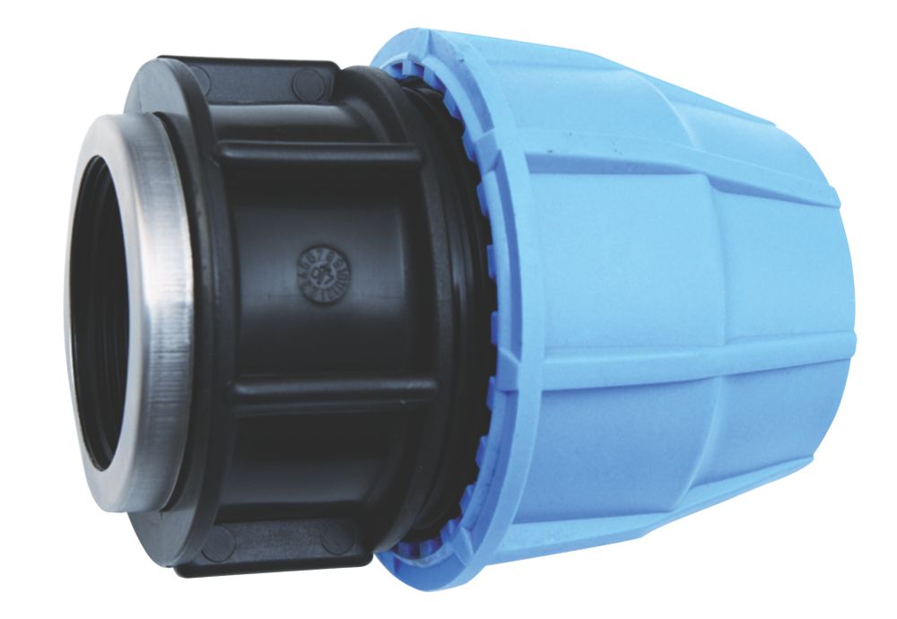 FloPlast 492203 MDPE Female Adaptor 25mm x 3/4" - Screwfix