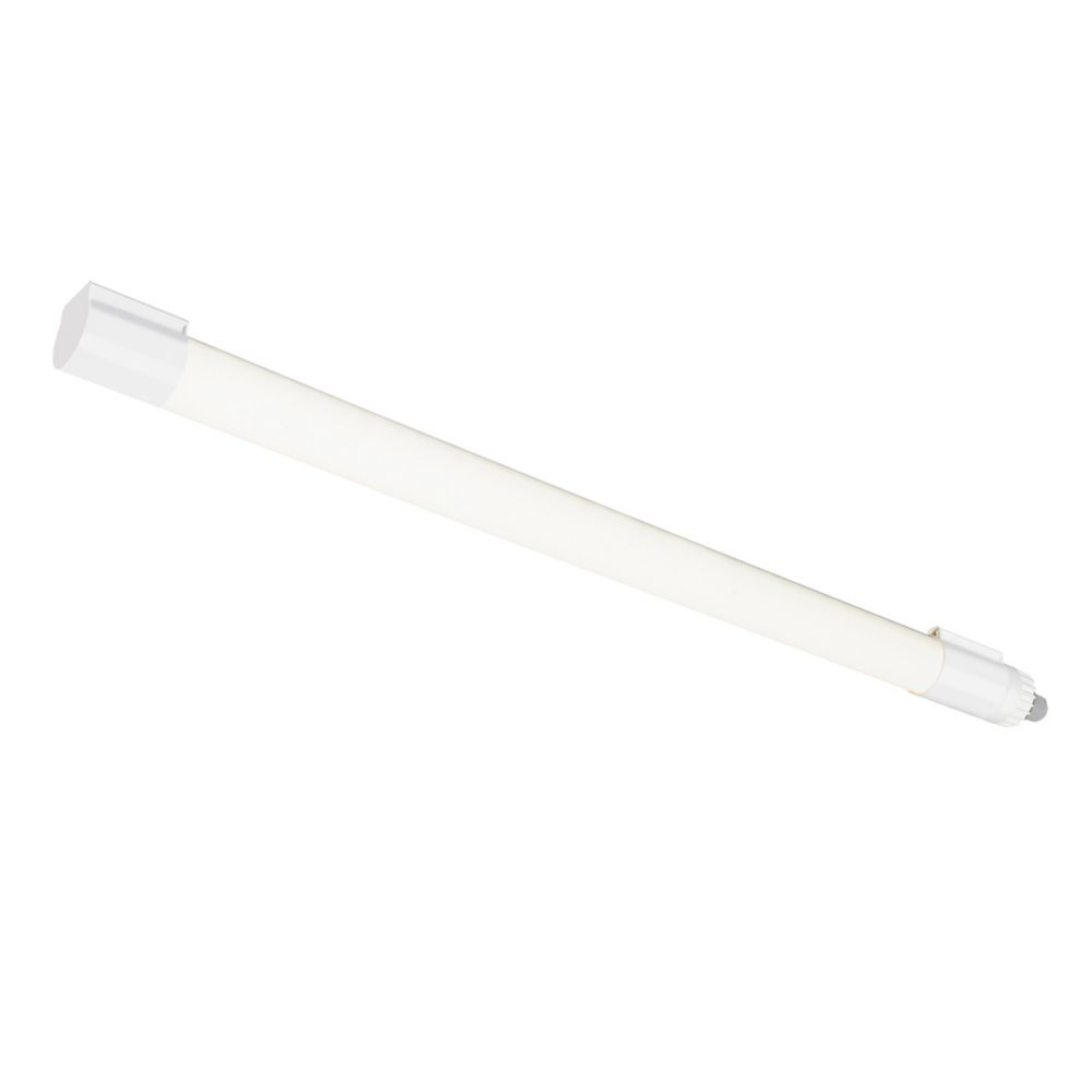 4lite Single 5ft LED Non-Corrosive Batten 32W 4400lm 220-240V - Screwfix