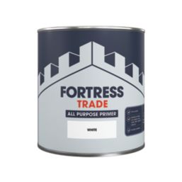 Fortress Trade 1Ltr White Matt Anti Corrosive Interior & Exterior Multi ...