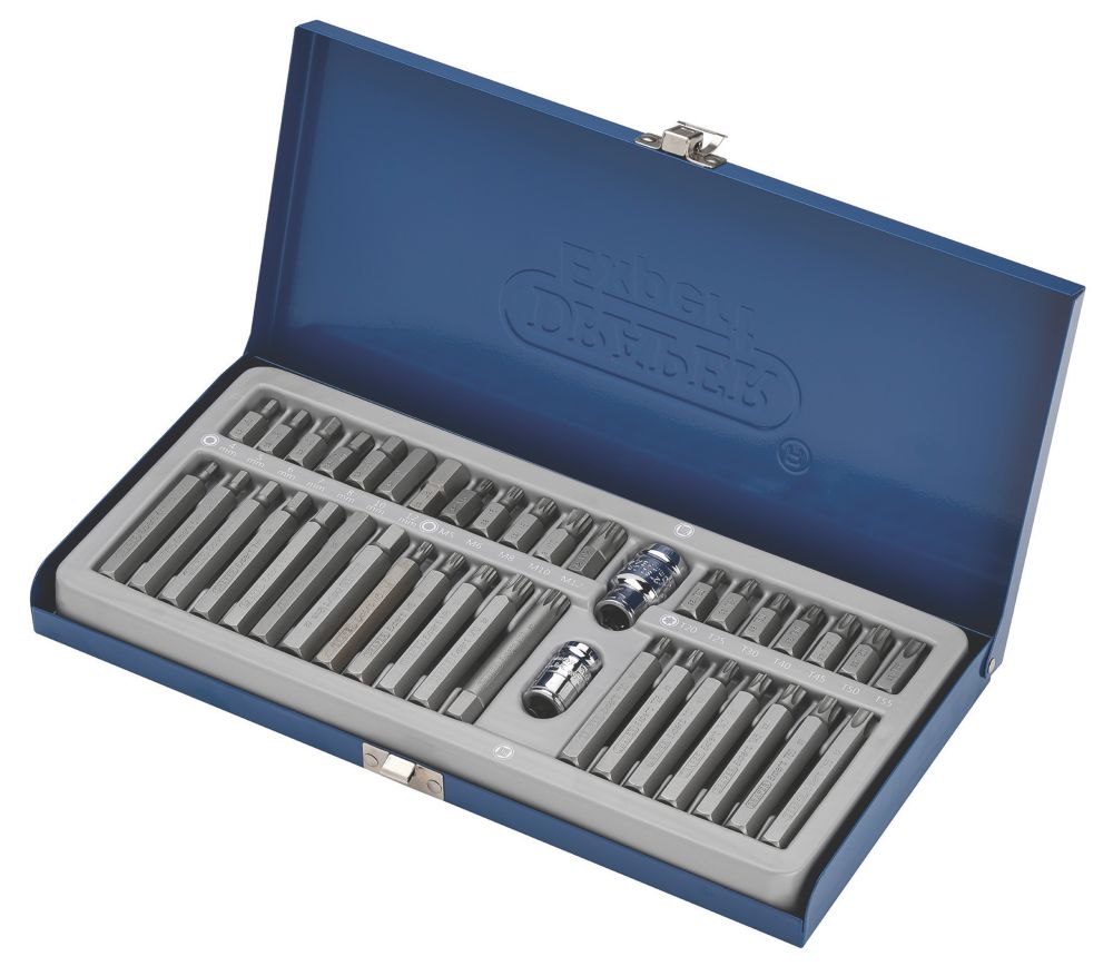 Draper Expert Mixed Drive Mechanics Bit Set 40 Pieces - Screwfix