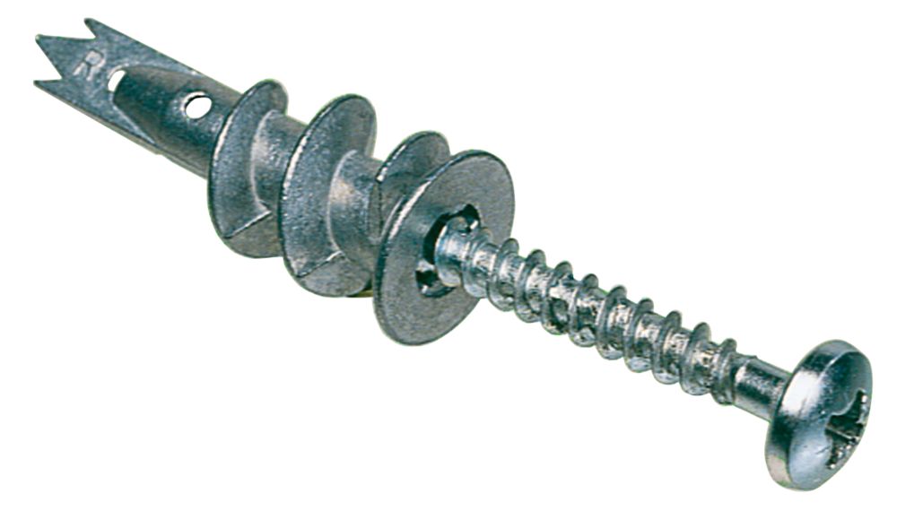 Spit Driva TP12 Panhead Fixings Metal 35mm 100 Pack - Screwfix