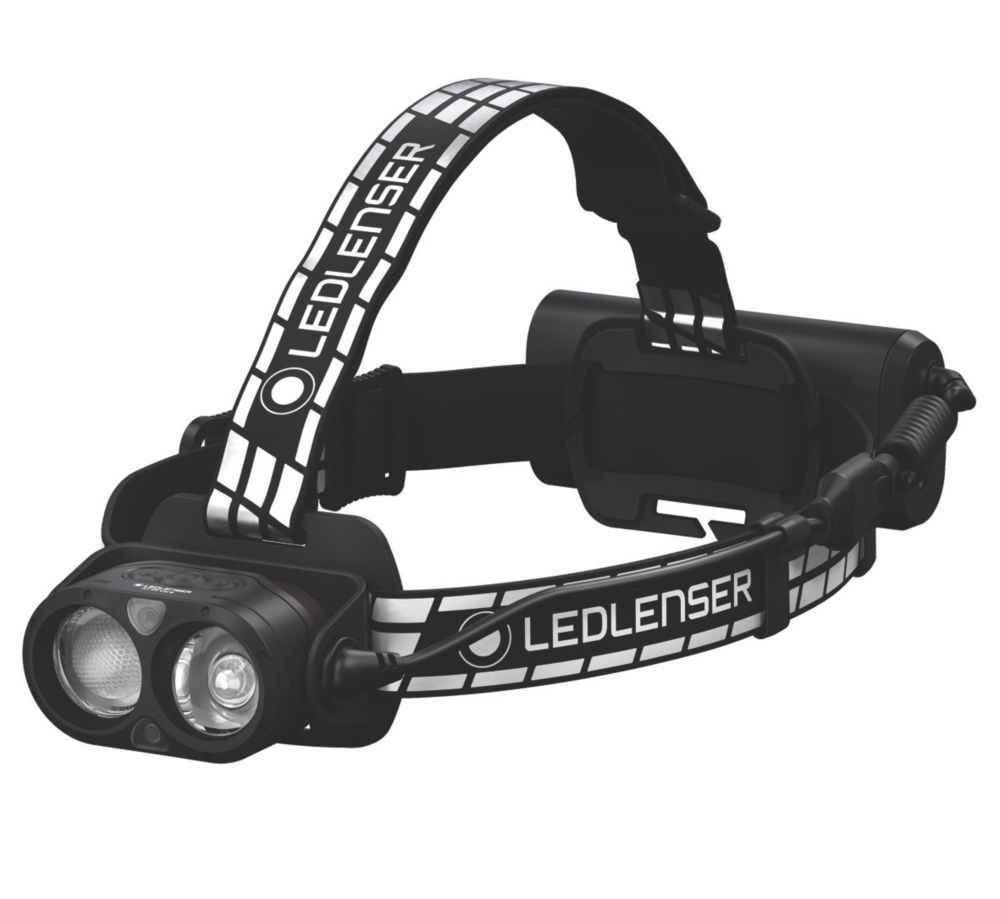 LEDlenser H19R Signature Rechargeable LED Head Torch Black 15 - 4000lm ...