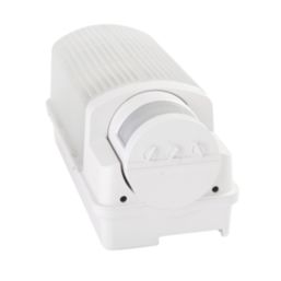 Saxby Motion Outdoor Rectangular Security Bulkhead With PIR Sensor ...