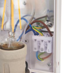 Saxby Motion Outdoor Rectangular Security Bulkhead With PIR Sensor ...