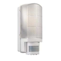 Saxby Motion Outdoor Rectangular Security Bulkhead With PIR Sensor ...