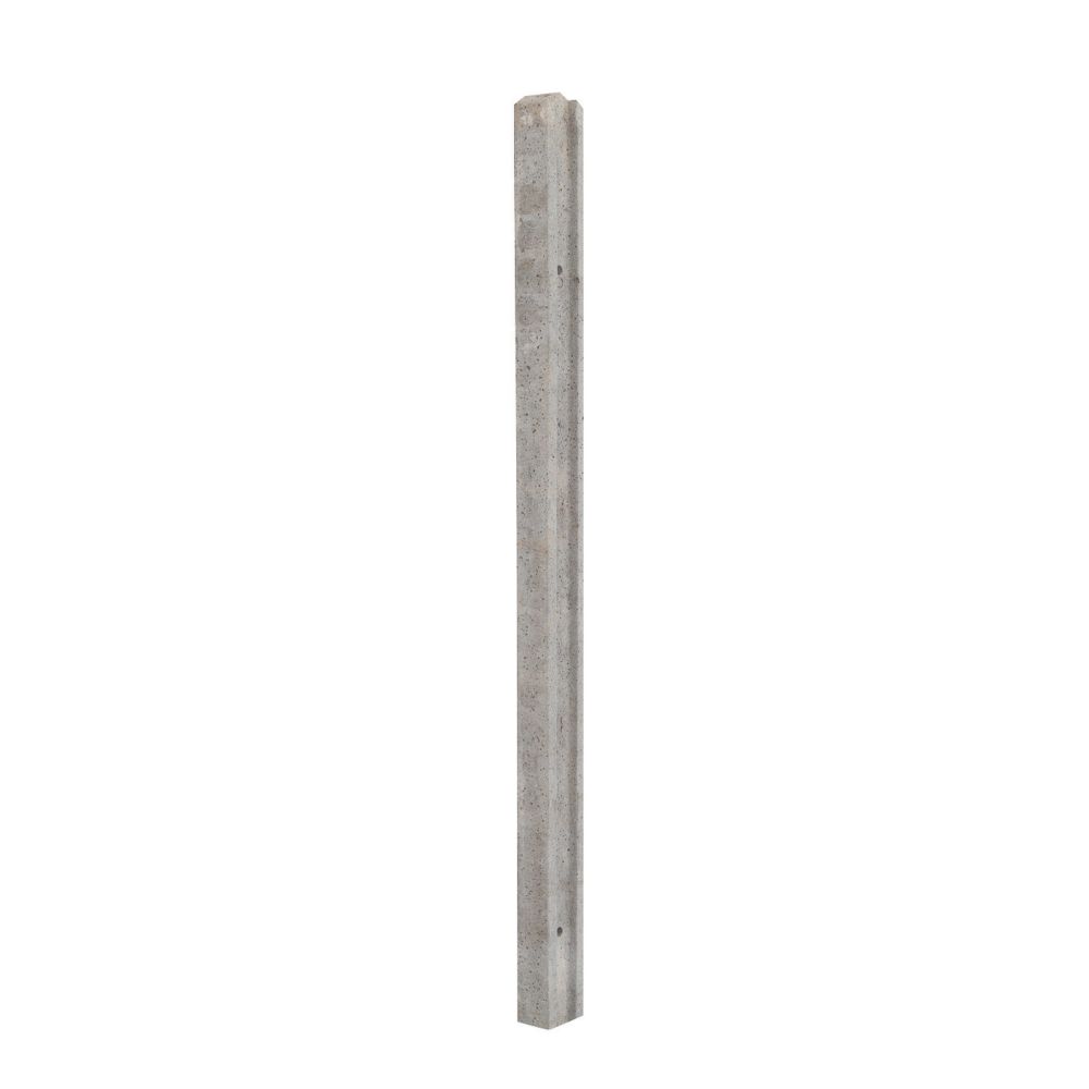 Forest Slotted Intermediate Fence Posts 85mm x 105mm x 1.75m 3 Pack ...