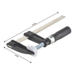 Forge Steel F-Clamp 5.9" (150mm) 2 Pack - Screwfix