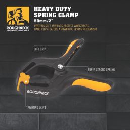 Roughneck Spring Clamp 2" (50mm) - Screwfix