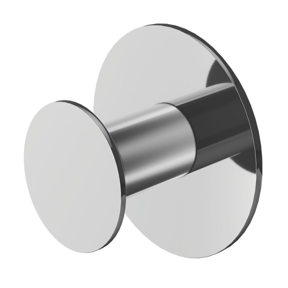 Swirl Caldew Bathroom Hook Chrome - Screwfix