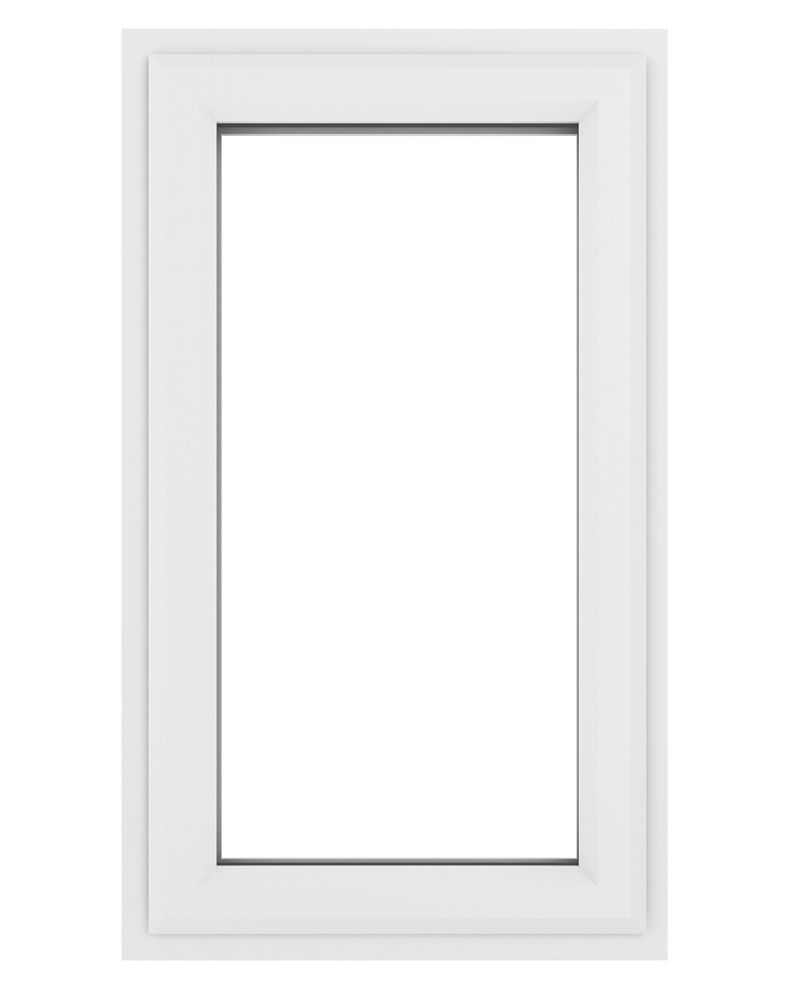 Crystal Right-Hand Opening Clear Triple-Glazed Casement White uPVC ...