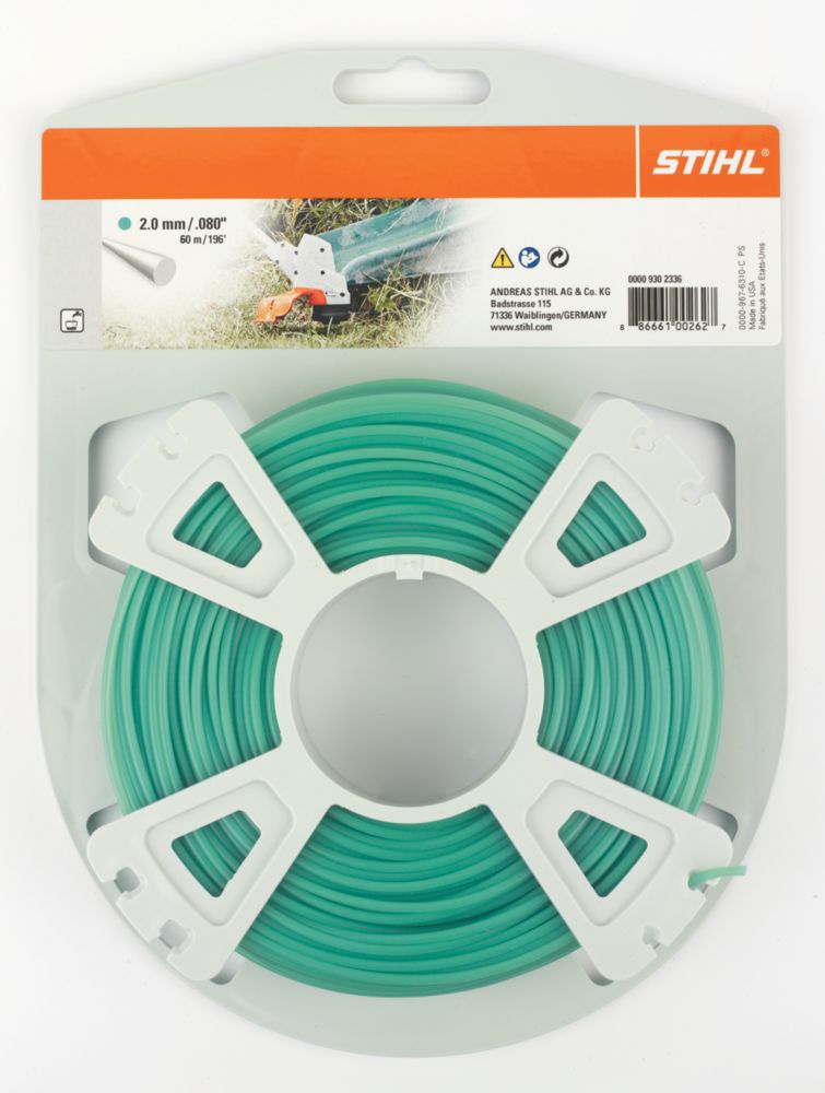 STIHL Round Mowing Line 2mm x 60m - Screwfix