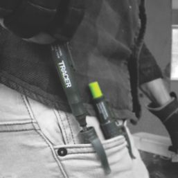 TRACER Medium Tip Black Permanent Marker - Screwfix