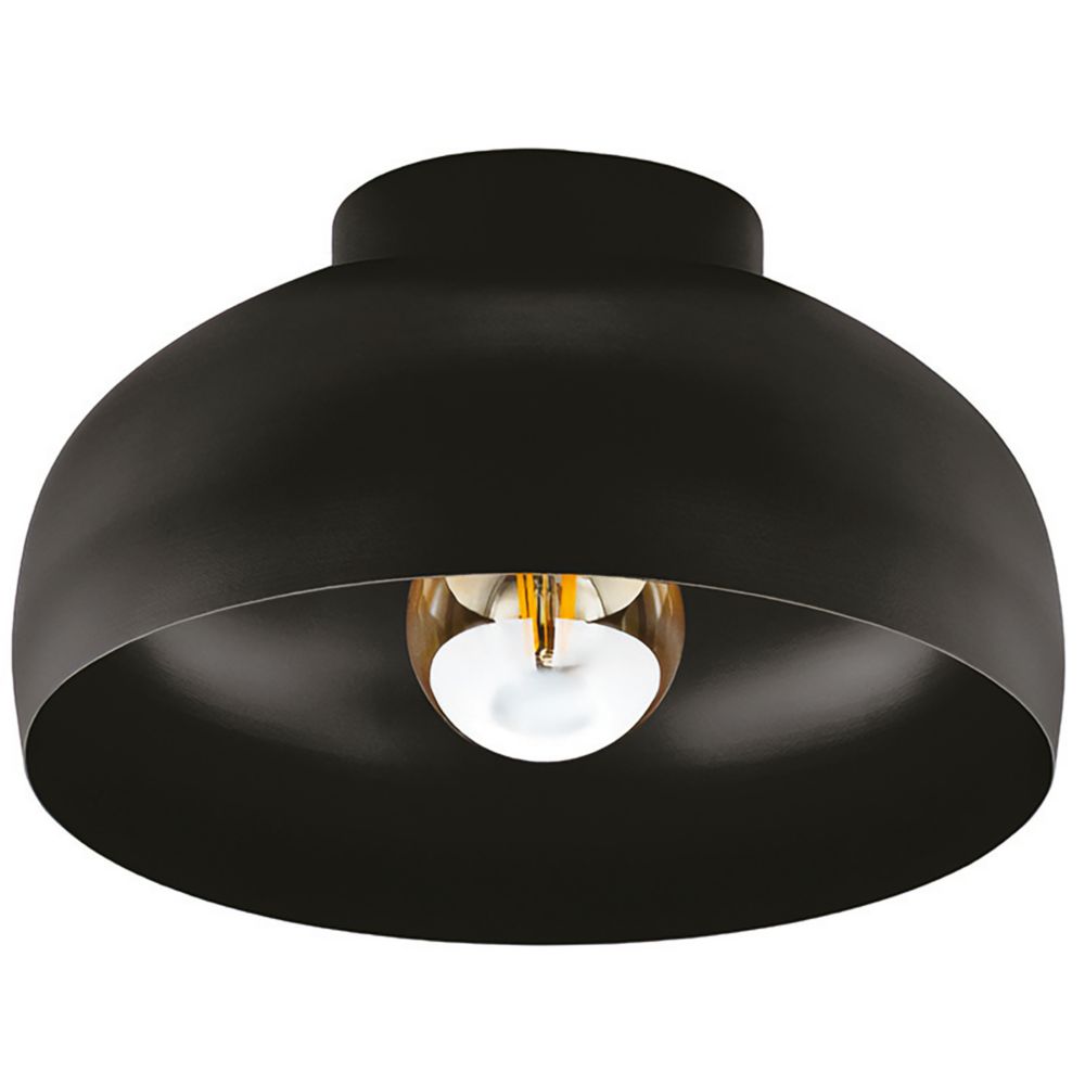 Eglo Mogano 2 Ceiling Light Black - Screwfix