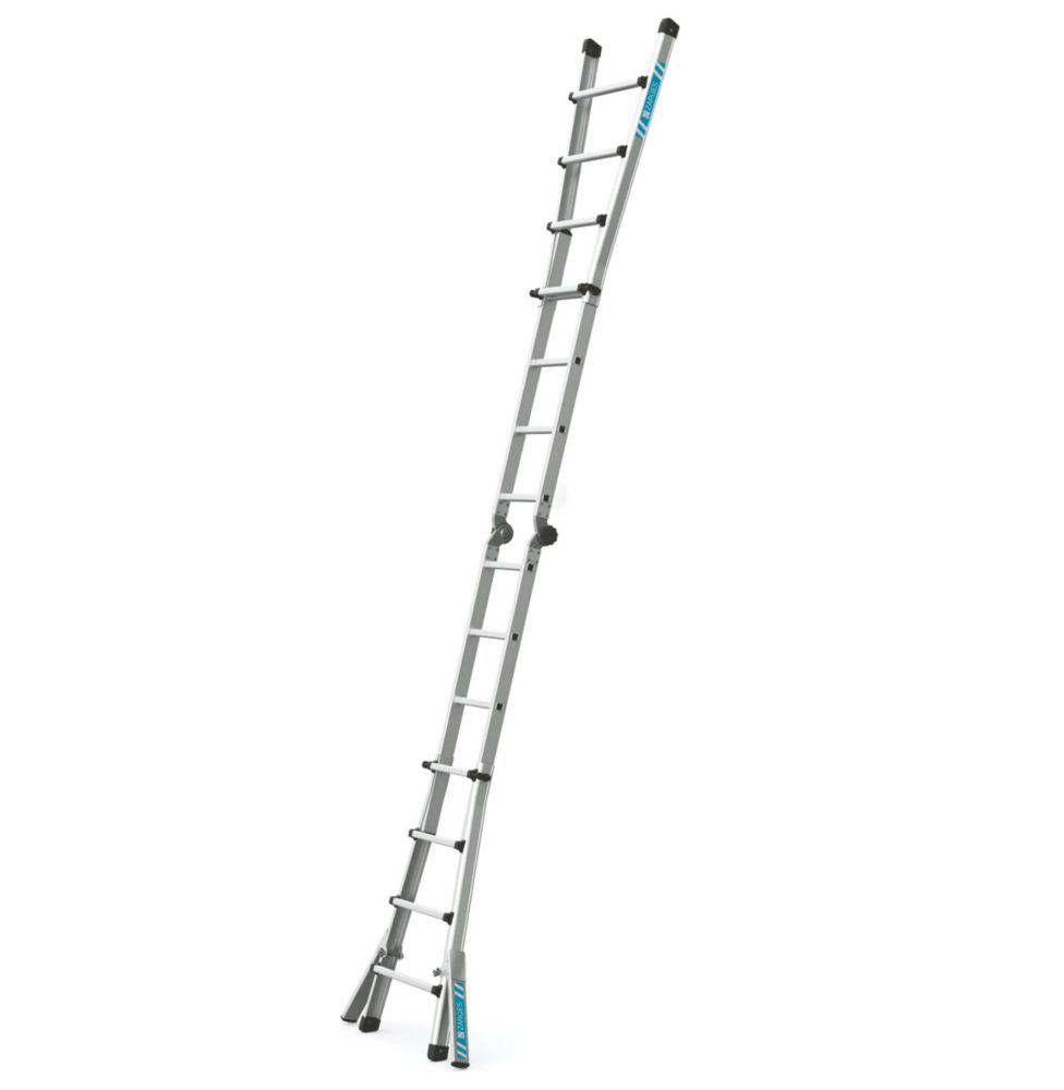 Zarges Variotec V Aluminium 4.17m Combination Ladder - Screwfix