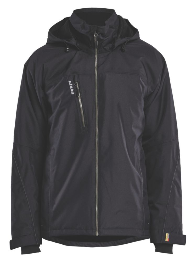 Blaklader Work Jacket Black Medium 39" Chest - Screwfix