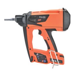 Spit Pulsa 27E 27mm 3.7V 1 x 2.5Ah Li-Ion Brushless Concrete/Steel Cordless Gas Nail Gun - Screwfix