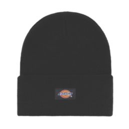 Dickies Acrylic Cuffed Beanie Headwear Black - Screwfix