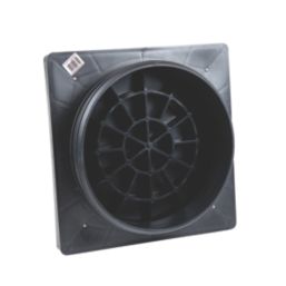 FloPlast Push-Fit Square Mini Access Chamber Cover & Frame 300mm - Screwfix