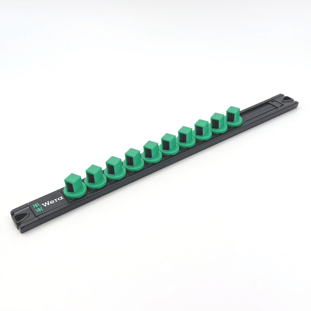 Wera 9602 1/2" Drive Magnetic Socket Rail - Screwfix