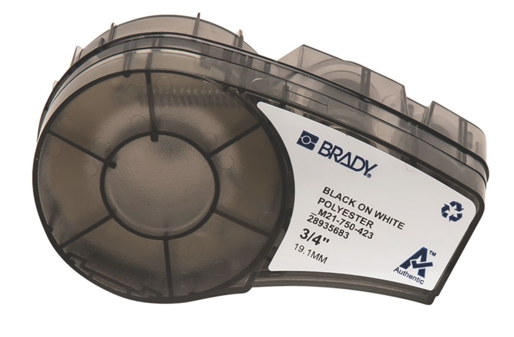 Brady 110893 Label 9.53mm x 4.88m - Screwfix