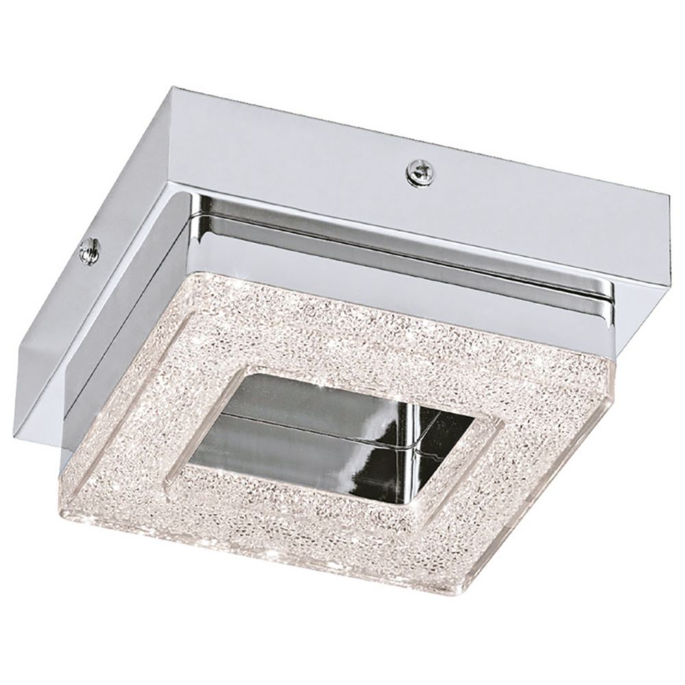 Eglo Fradelo LED Ceiling Light Chrome 2W 400lm - Screwfix
