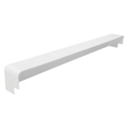 FloPlast External Corner Fascia Joints White 500mm x 35mm 2 Pack - Screwfix