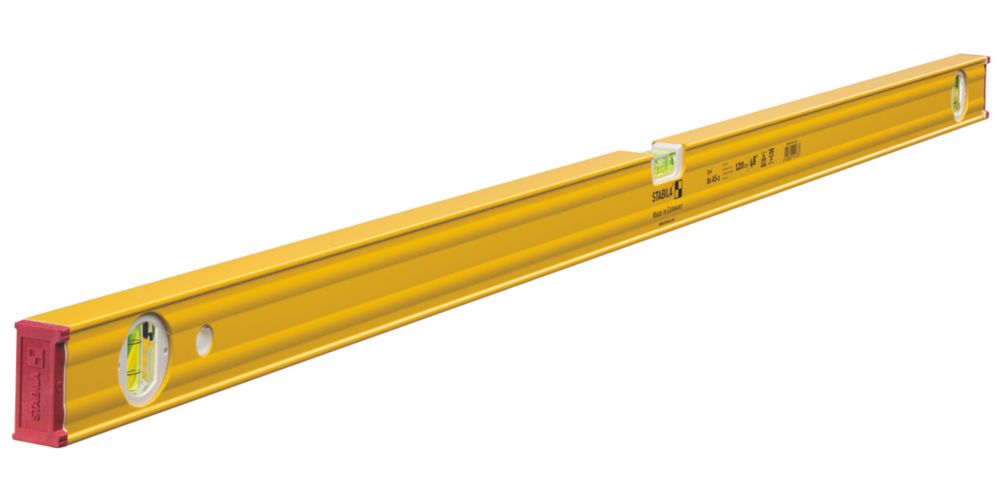 Stabila 80-AS-2 Spirit Level 48" (120cm) - Screwfix