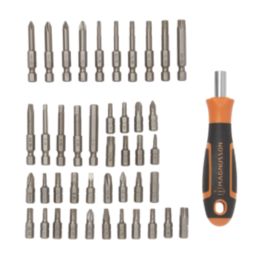 Magnusson Screwdriver Bit Set 44 Pieces - Screwfix