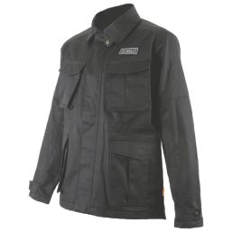 DEWALT Wilmington Jacket Black Large 48" Chest - Screwfix