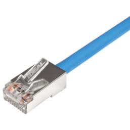 Ideal RJ45 8P/8C Feed-Thru Modular Plugs 25 Pack - Screwfix