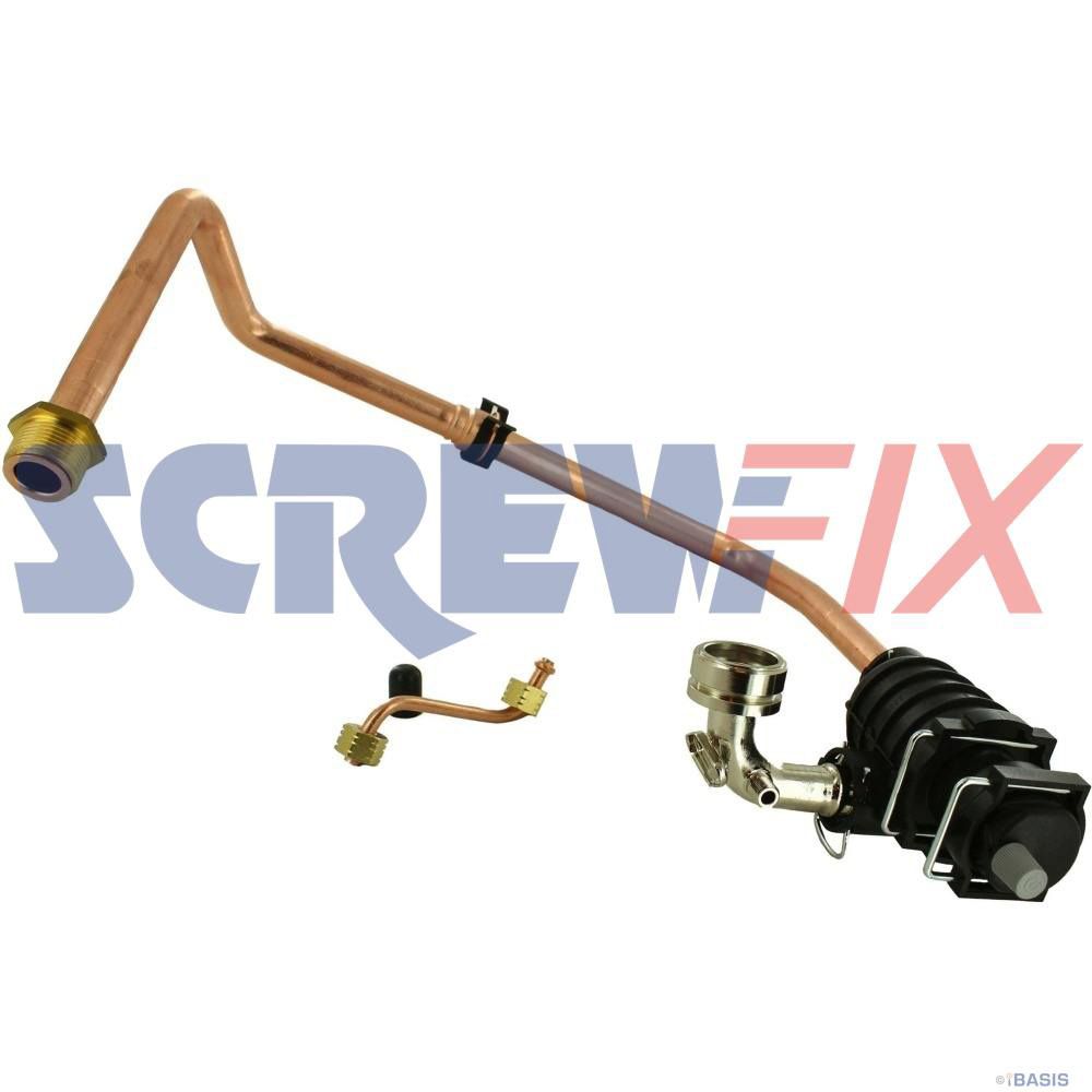Vokera 20020179 Flow Pipe Assembly - Screwfix