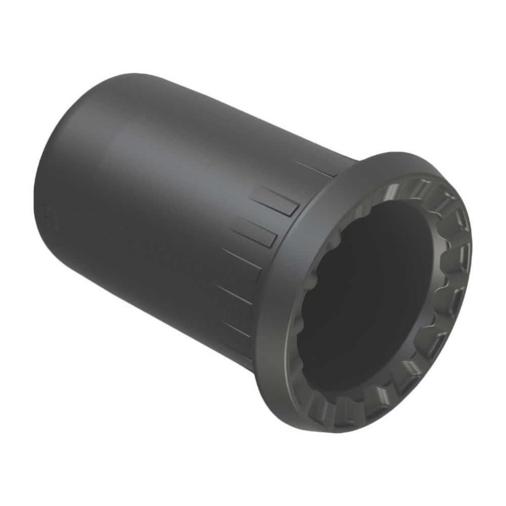 PolyPlumb Enhanced Plastic Push-Fit Pipe Stiffeners 22mm 10 Pack - Screwfix