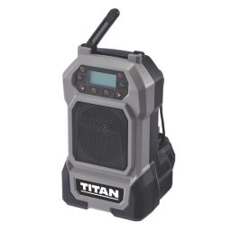 Titan TTI918RDI 18V Li-Ion TXP DAB / FM Site Radio - Bare - Screwfix