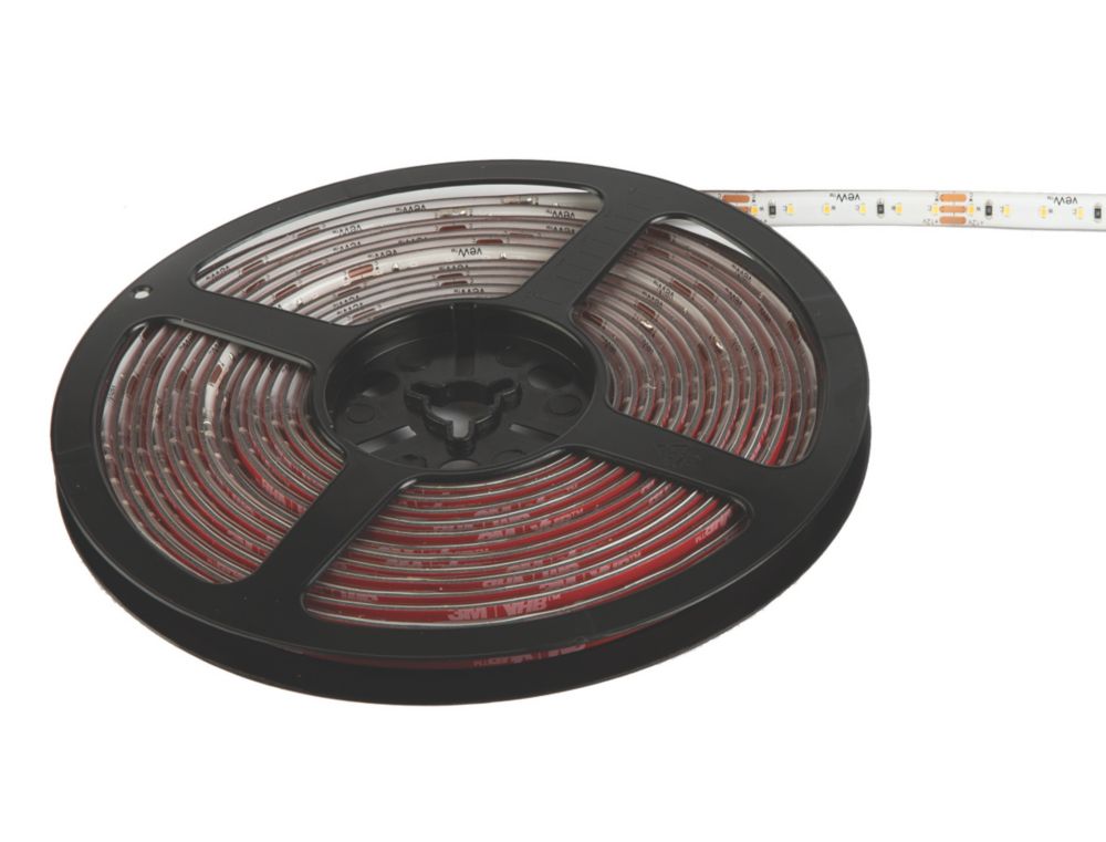 VEW CCT 5m LED Strip Light 9.6W 650-732lm/m - Screwfix