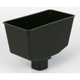 FloPlast Universal Hopper 65-68mm Black - Screwfix