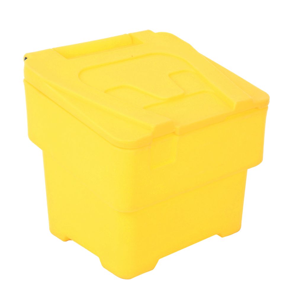 Essentials Grit Bin Yellow 60Ltr - Screwfix