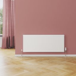 Flomasta 500mm x 1100mm 4312BTU White Type 21 Convector Radiator - Screwfix