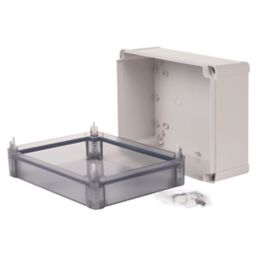 Schneider Electric IP66 Weatherproof Outdoor Enclosure 241mm x 168mm x ...