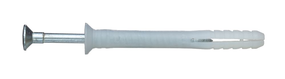DEWALT Nylon Hammer Screws 8mm x 100mm 50 Pack - Screwfix
