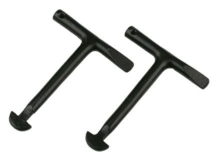 Monument Tools 115mm Manhole Keys Pair | Plumbing Keys | Screwfix.com