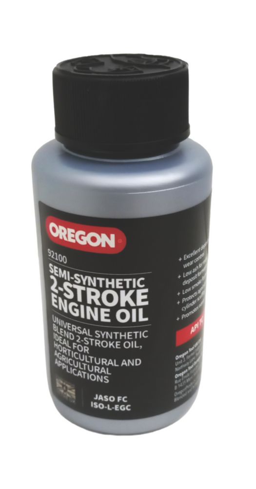 Oregon 92100 2-Stroke Engine Oil 100ml - Screwfix