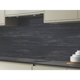 Wilsonart Charred Cedar High-Rise Splashback 3050mm x 750mm x 4mm ...