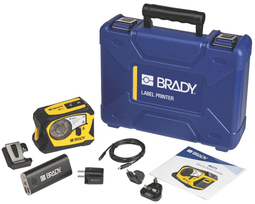 Brady M211-KIT-EU-UK-US Label Printer - Screwfix