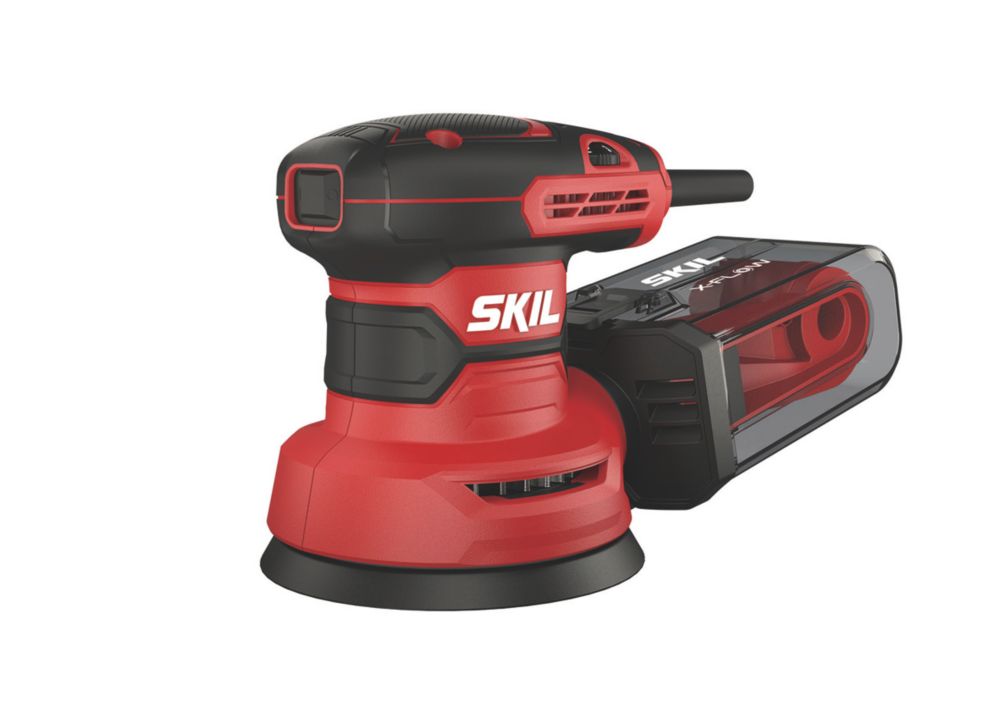 Skil SR1U7471AA 125mm Electric Random Orbit Sander 220-240V - Screwfix