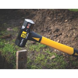 Roughneck Fibreglass Mini Sledge Hammer 3lb (1.4kg) - Screwfix