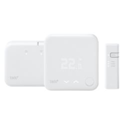 Tado V3+ Wireless Heating & Hot Water Smart Thermostat Starter Kit White - Screwfix