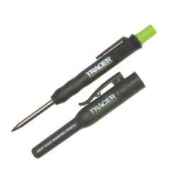 TRACER 200mm Deep Hole Construction Pencil 2B - Screwfix