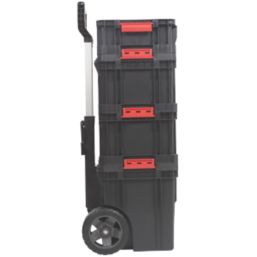 Trend Modular Storage Compact Cart Set 4 Pcs - Screwfix