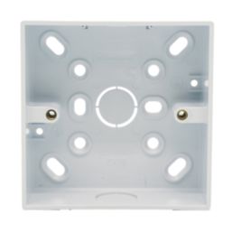 Deta TTE 1-Gang Surface Pattress Box 32mm - Screwfix